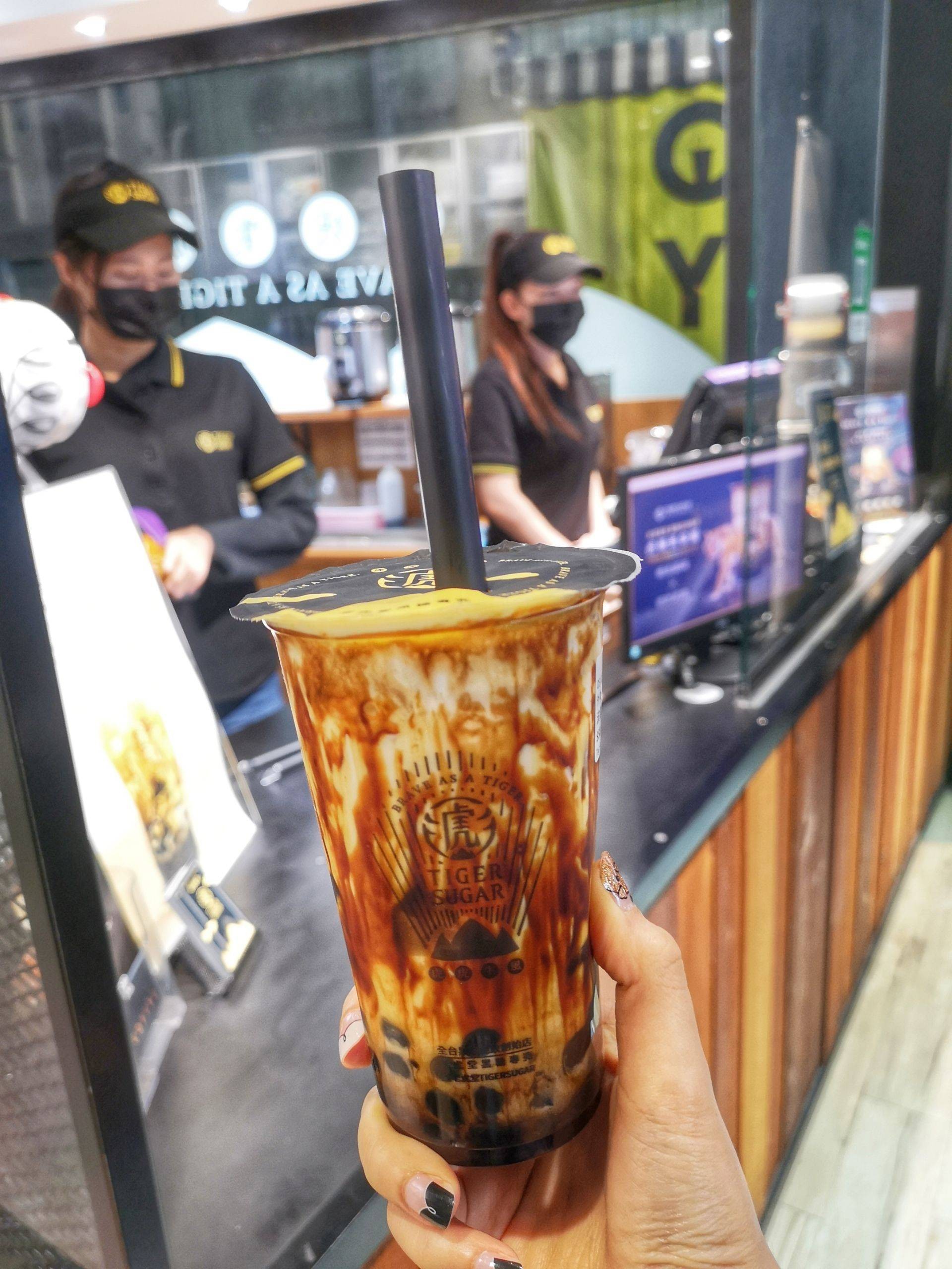 รีวิว Tiger Sugar Ximending - ชอบชาไข่มุกร้านนี้สุดในไต้หวันและ