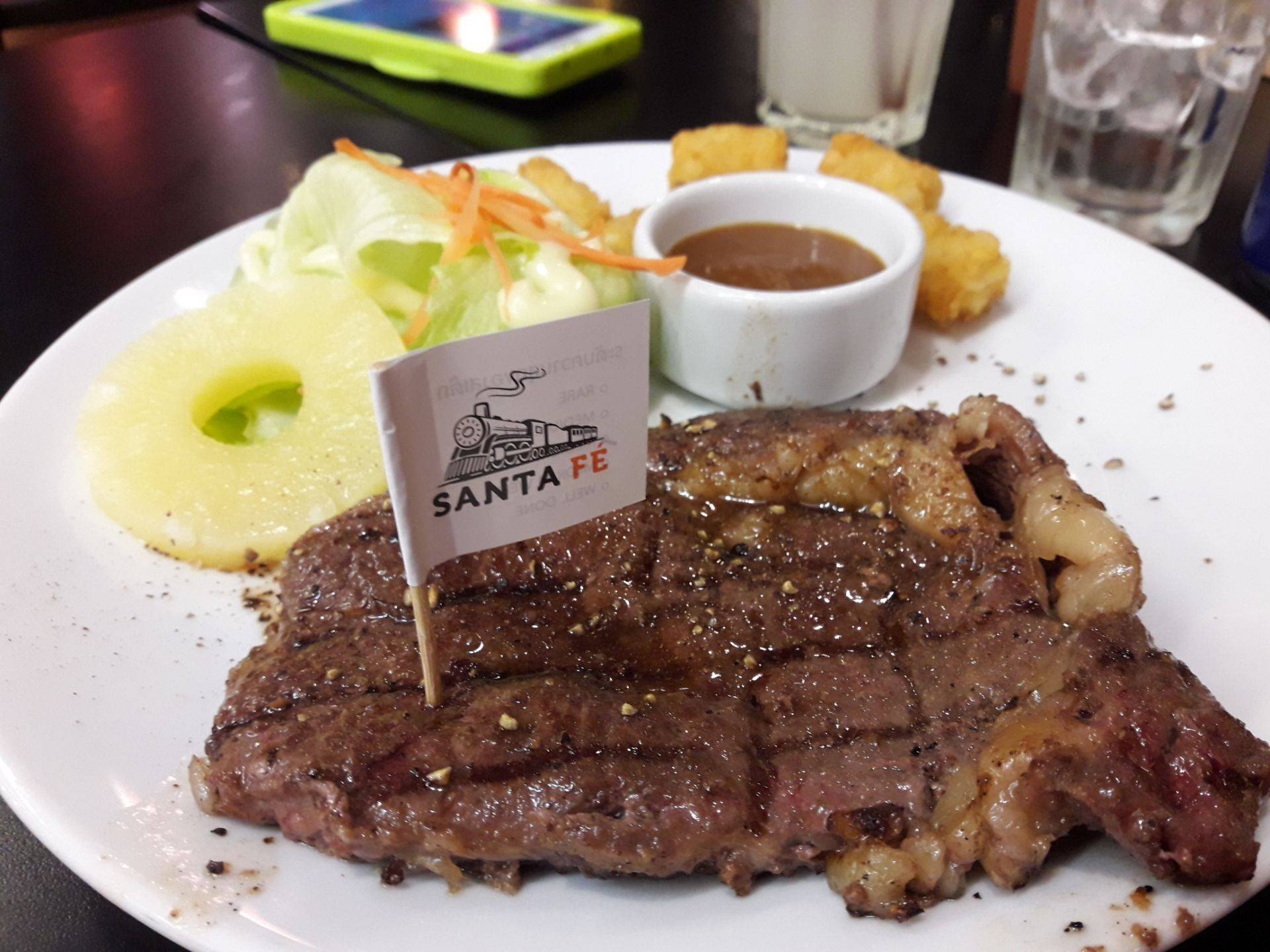 รีวิว Santa Fe' Steak บิ๊กซี พิษณุโลก ชั้น G - สเต๊กๆ อร่อย - Wongnai