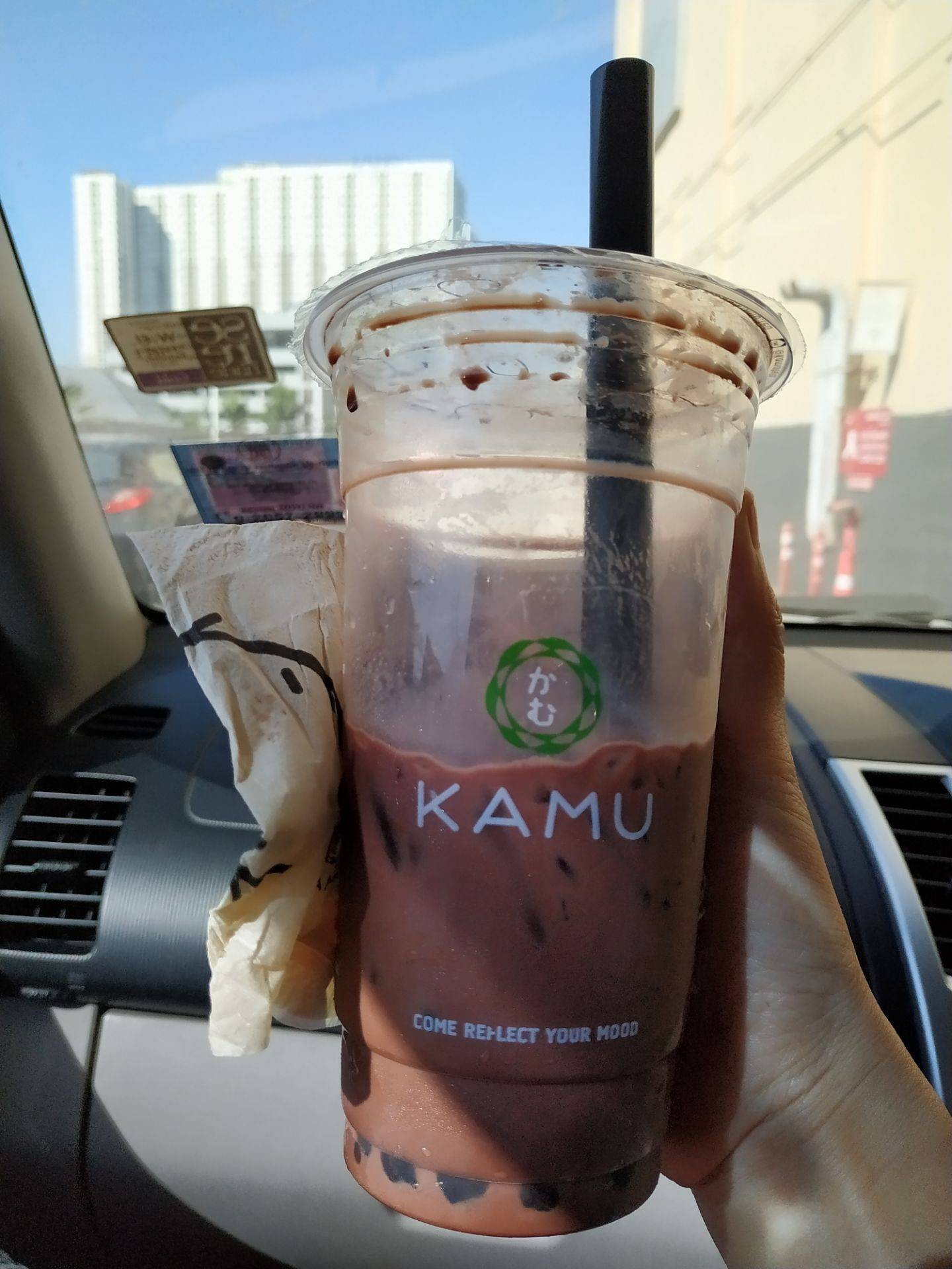 รีวิว Kamu Tea Central Pinklao - Dark Cocoa อร่อยเข้มข้น ดีต่อใจในราคา รับได้ 70฿