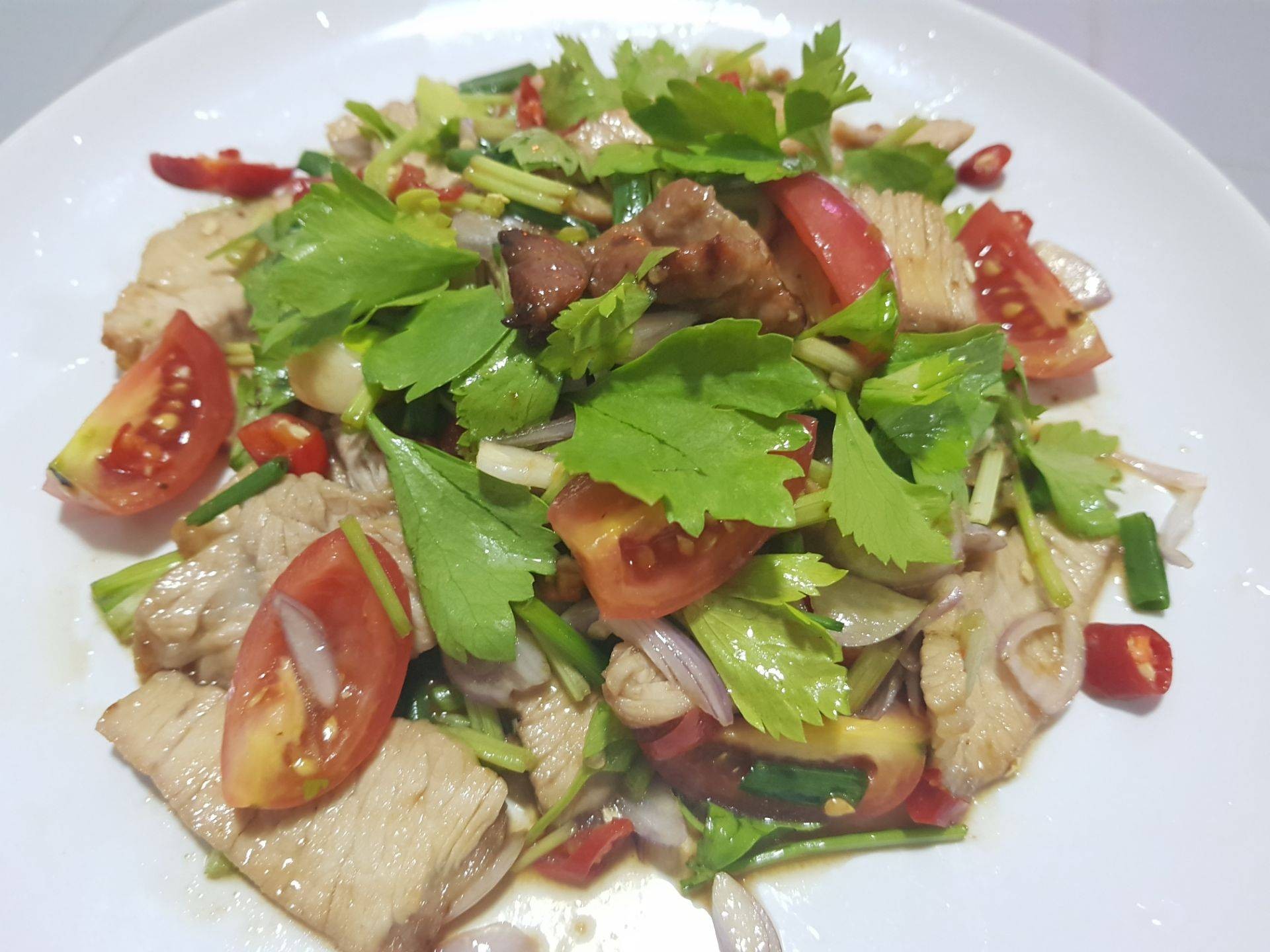 สูตร ยำ หมู อบ พร้อมวิธีทำโดย DawDaw Homemade