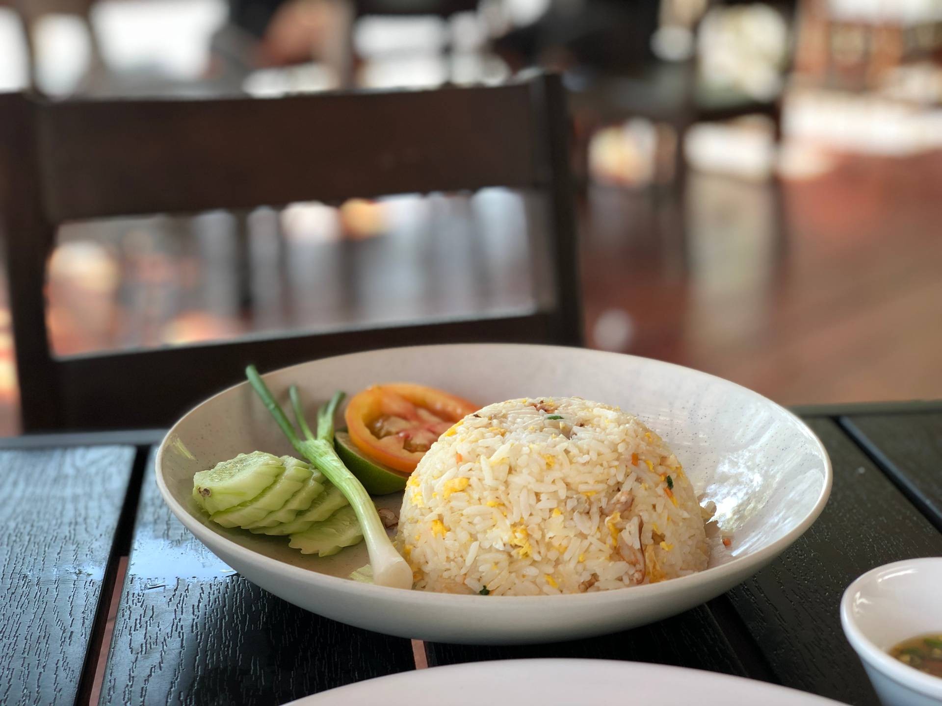 ข้าวผัดปู ร้าน Boss Thai & Seafood Restaurant (river)