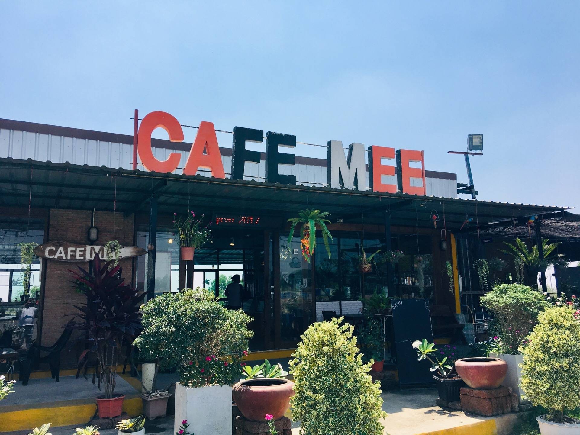 รีวิว Cafe' Mee Coffee And Bread - ร้านกาแฟชายทุ่งเขียวขจีที่มีข้าว ...