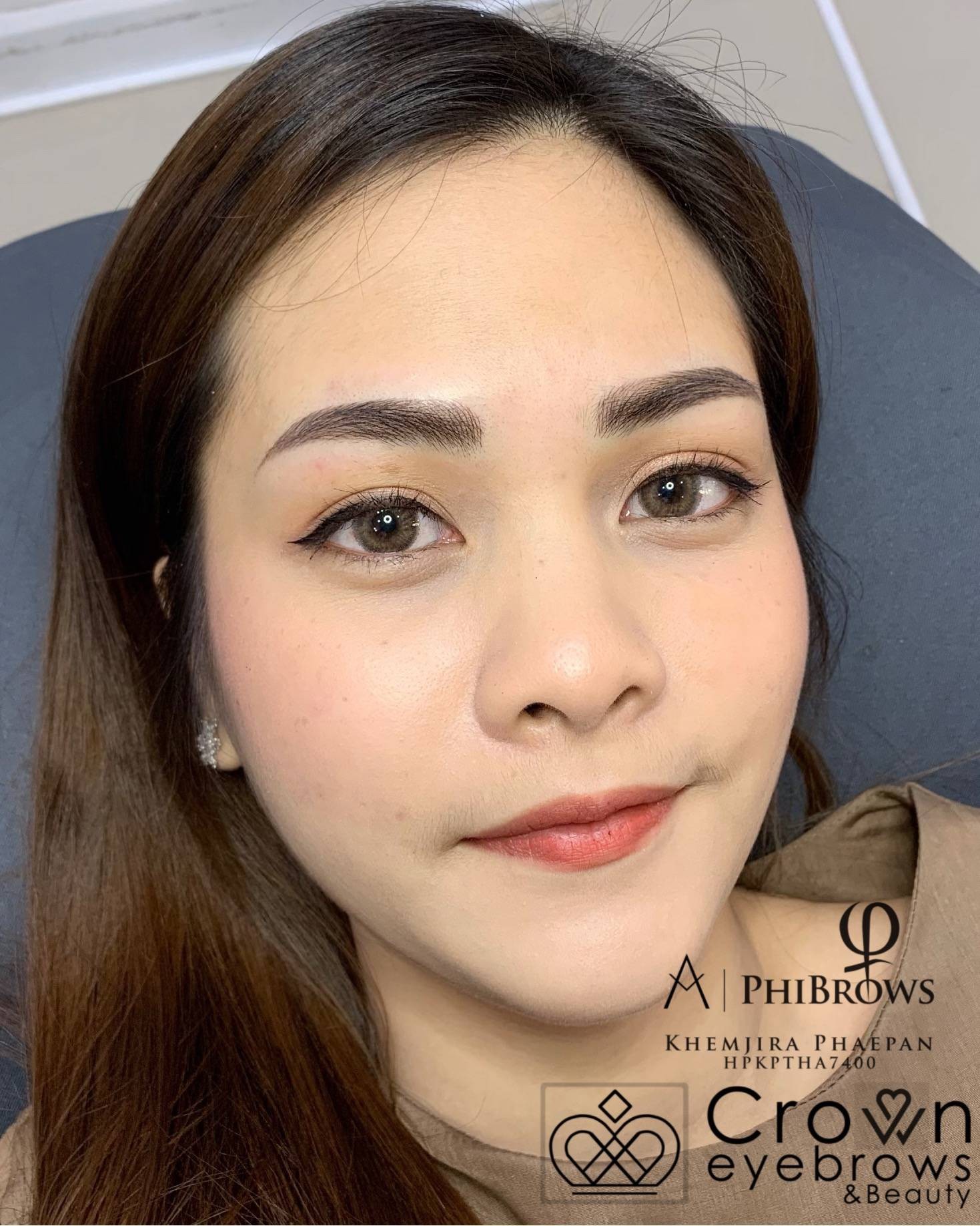 รีวิว Crown Eyebrow & Beauty งามวงศ์วาน43 - Crown Eyebrows บริการสัก ...