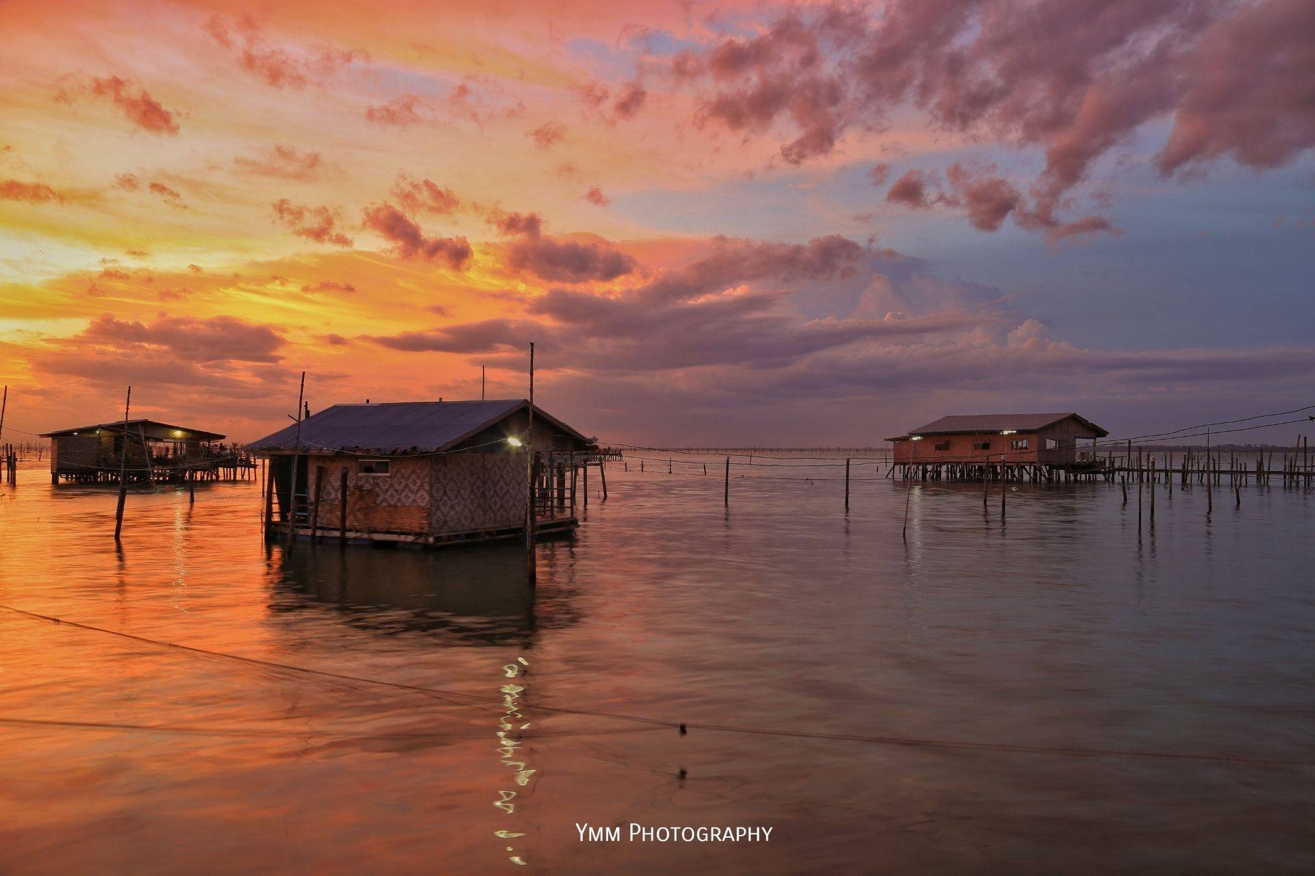 รีวิว เกาะยอ - ผมชอบมาถ่ายรูปพระอาทิตย์ ตกทะเลสาปสงขลา บ่อยๆ