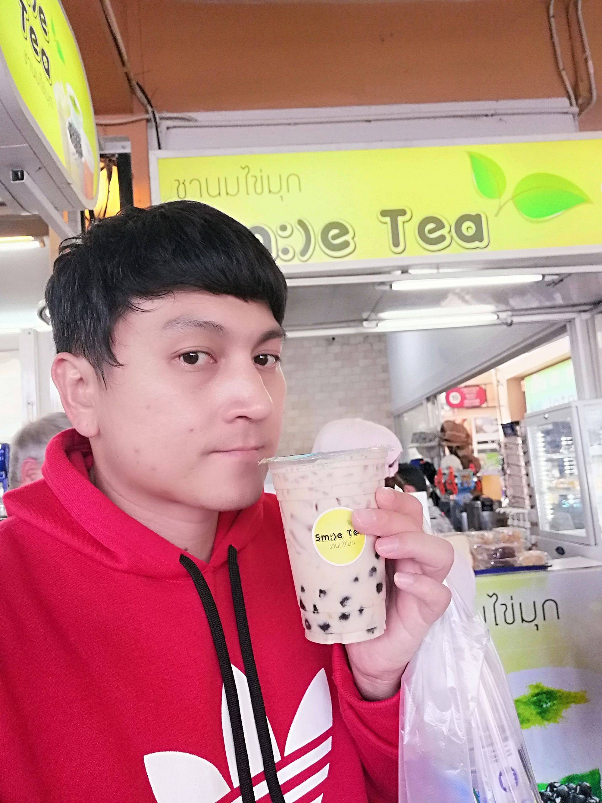 รีวิว Smile Tea - ชานมไข่มุก