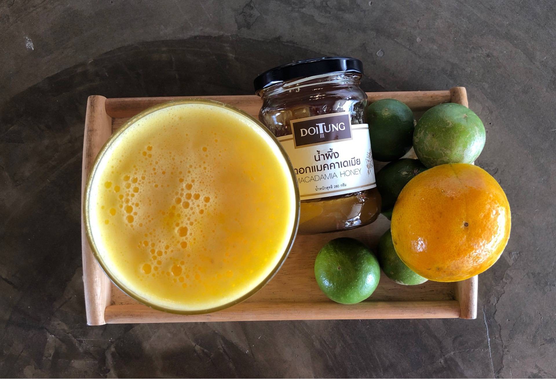 สูตร Honey Orange Lime Frappe พร้อมวิธีทำโดย jeab