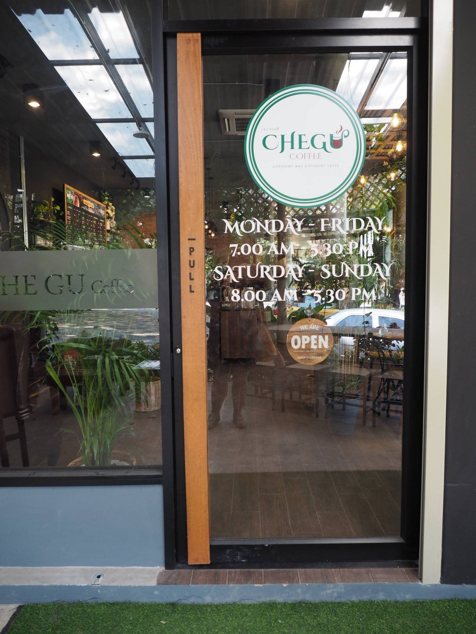 รีวิว Chegu Coffee - วันนี้แวะมาร้านกาแฟน้องใหม่(อีกแล้ว)จ้า