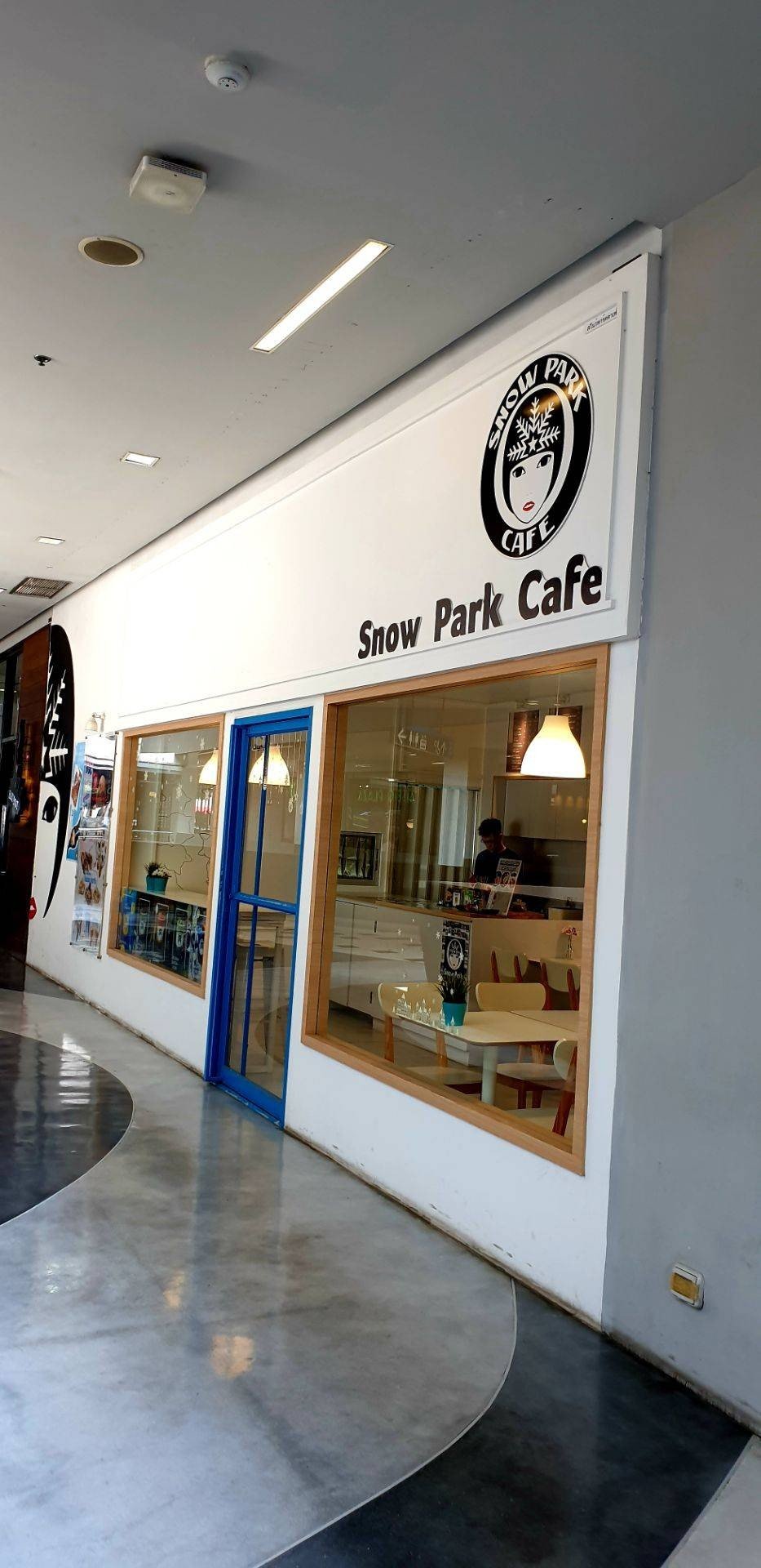 รีวิว Snow Park Dessert สยามแสควร์วัน - ร้าน Snow Park Cafe