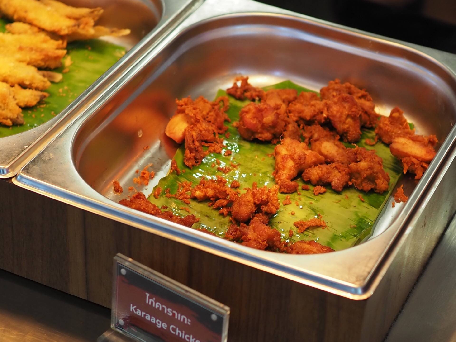 ไก่คาราเกะ ร้าน Haru Japanese Buffet