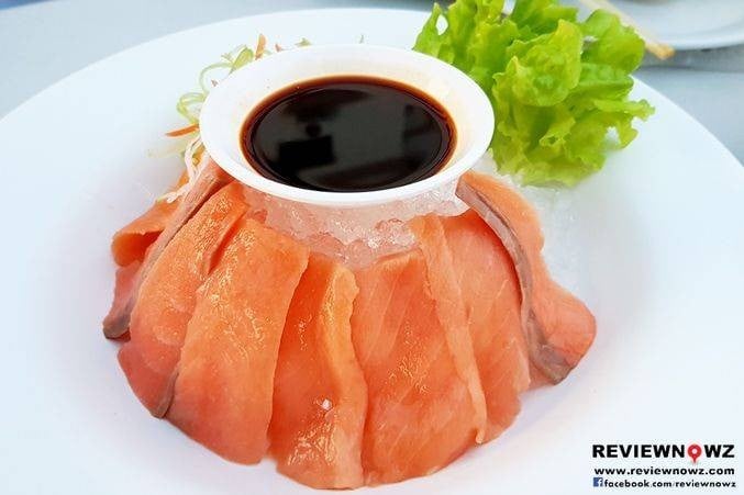 แซลมอนซาซิมิ ร้าน SORTREL Sathorn นราธิวาสราชนครินทร์ 17