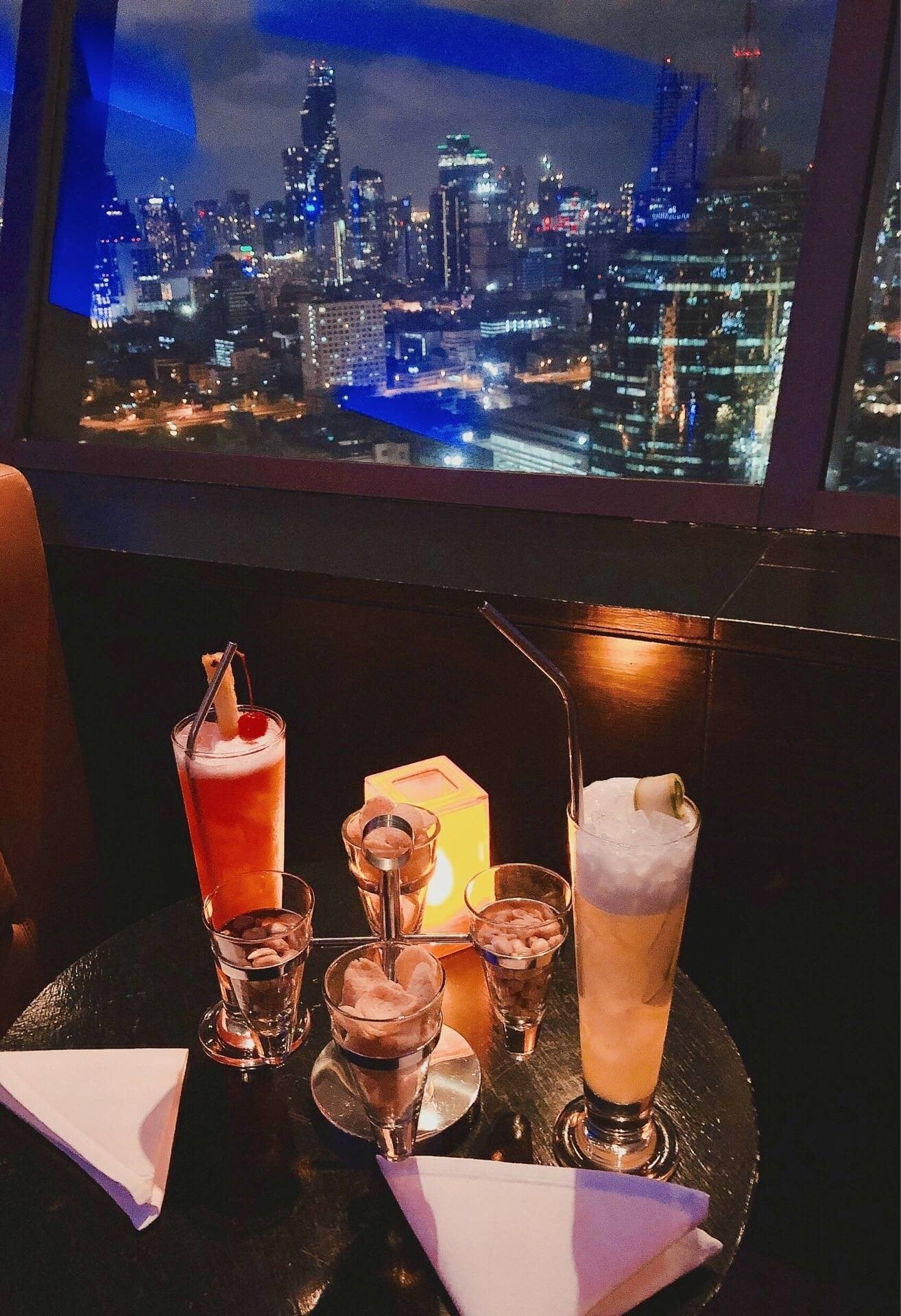 รีวิว Three Sixty Lounge Millennium Hilton Bangkok Hotel - Lovely ...