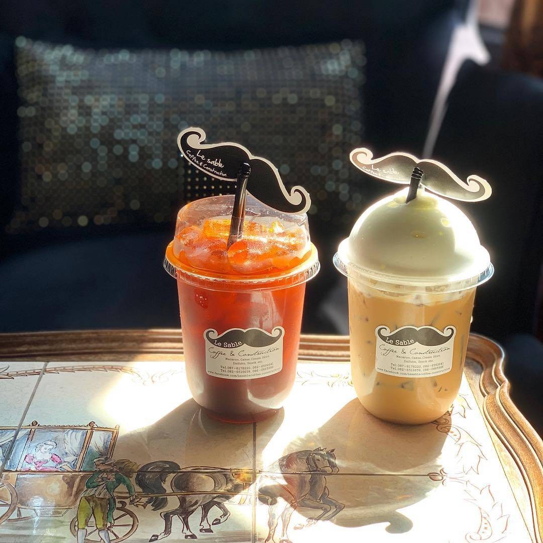 รีวิว Le Sable Coffee & Construction - กาแฟเข้มข้นดีค่ะ ราคาไม่แพง ชาดำ ...