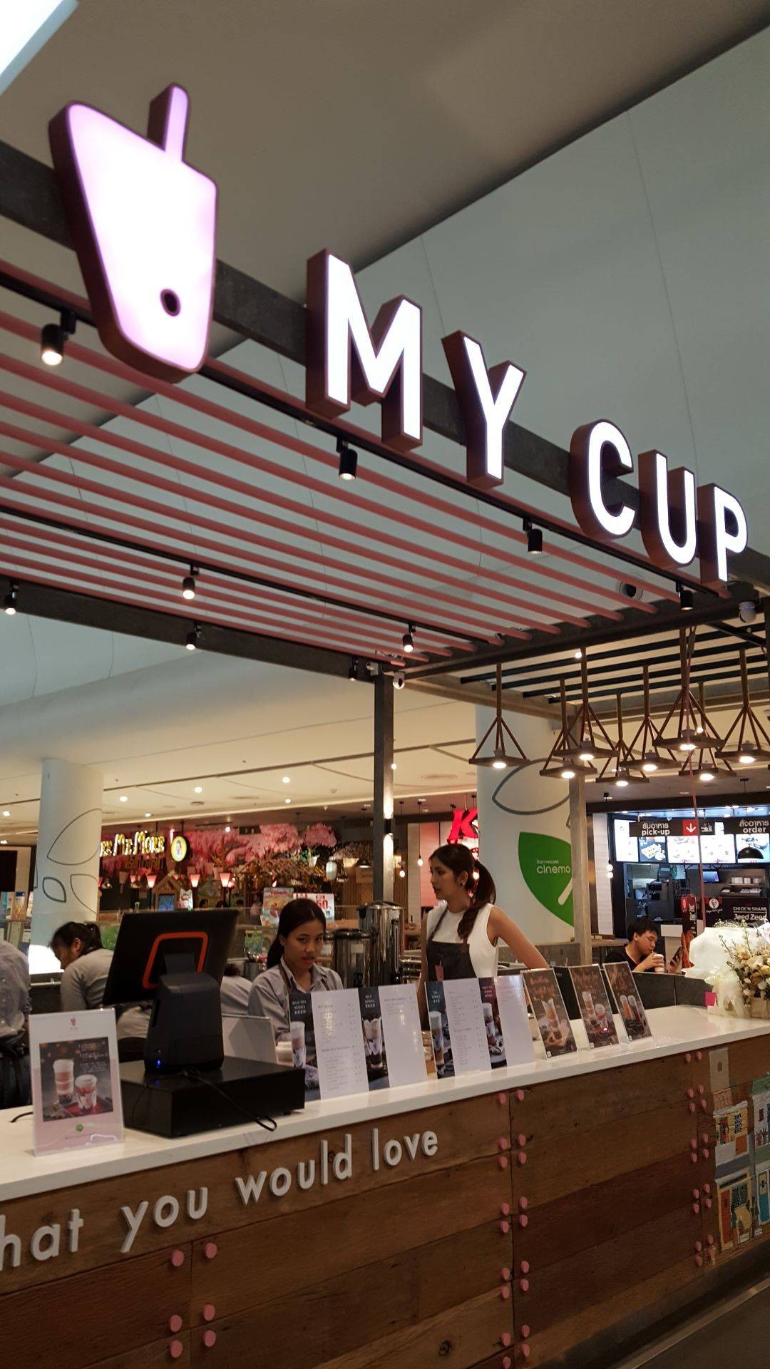 รีวิว My Cup My Cup Bangkapi - ชาผลไม้หอมหวาน