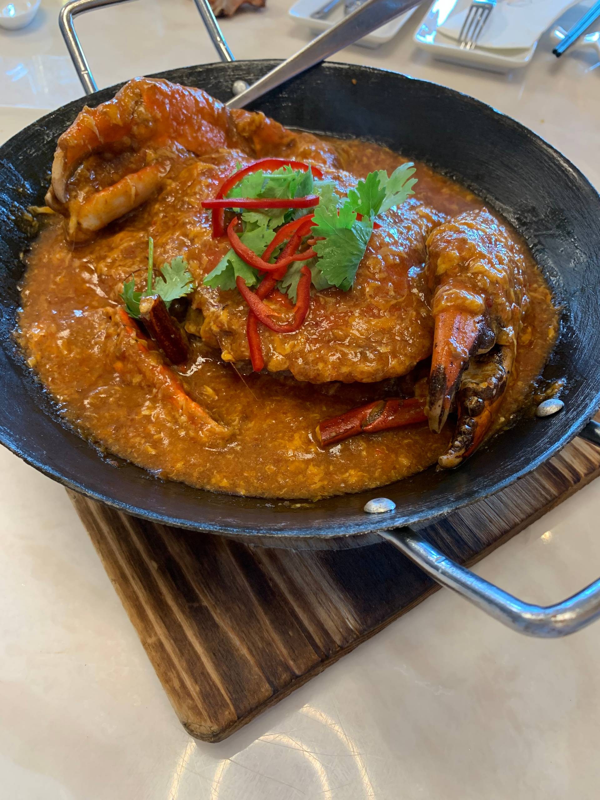 รีวิว JUMBO Seafood ไอคอนสยาม - ไม่ค่อยพอใจเรื่องพนักงาน