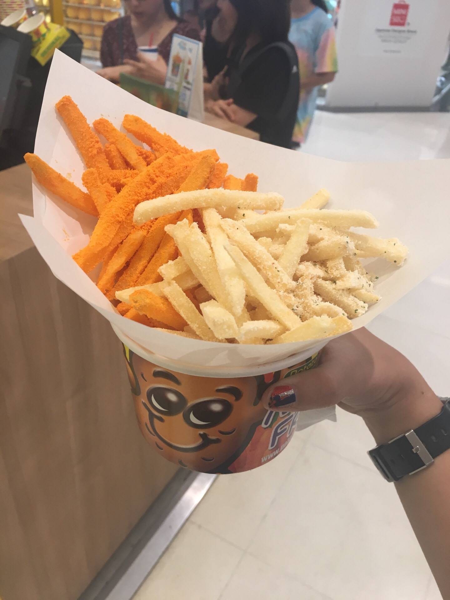 รีวิว Potato Corner เดอะมอลล์ บางกะปิ - มันฝรั่งคอนเนอร์