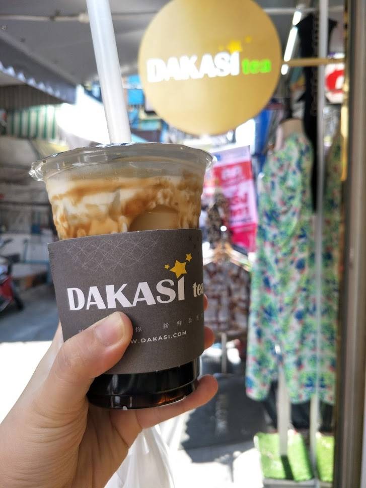 รีวิว Dakasi Tea ตลาดวังหลัง - นมไข่มุกลาวา หอมที่สุดเท่าที่เคยกินมา