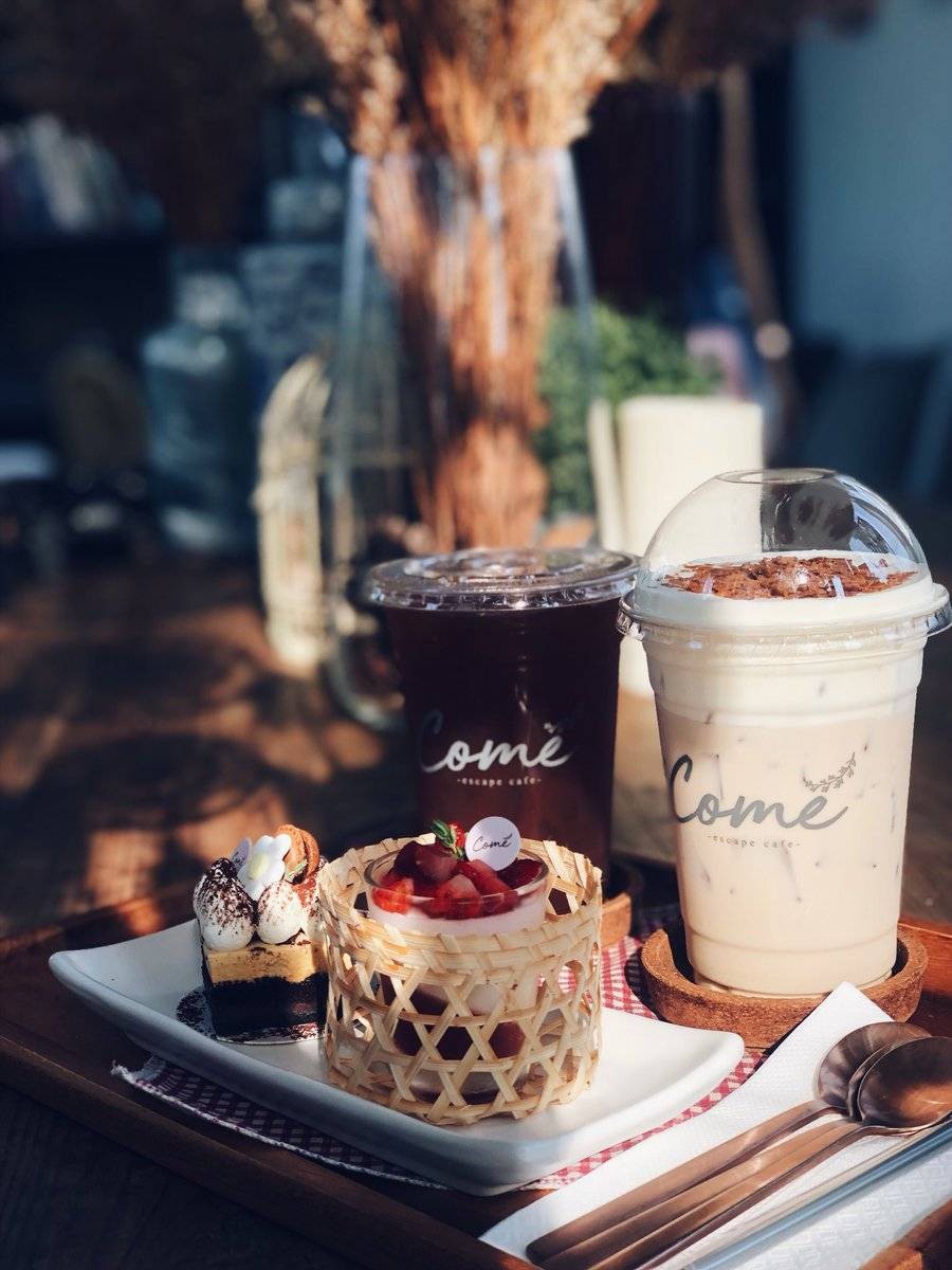 รีวิว Come Escape Cafe Come escape cafe - Hidden Place ย่านฝั่งธน มินิ ...
