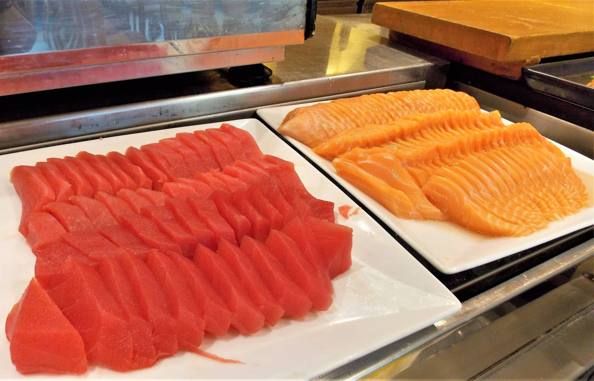 Sashimi ร้าน Daiichi Japanese Restaurant Emerald Hotel