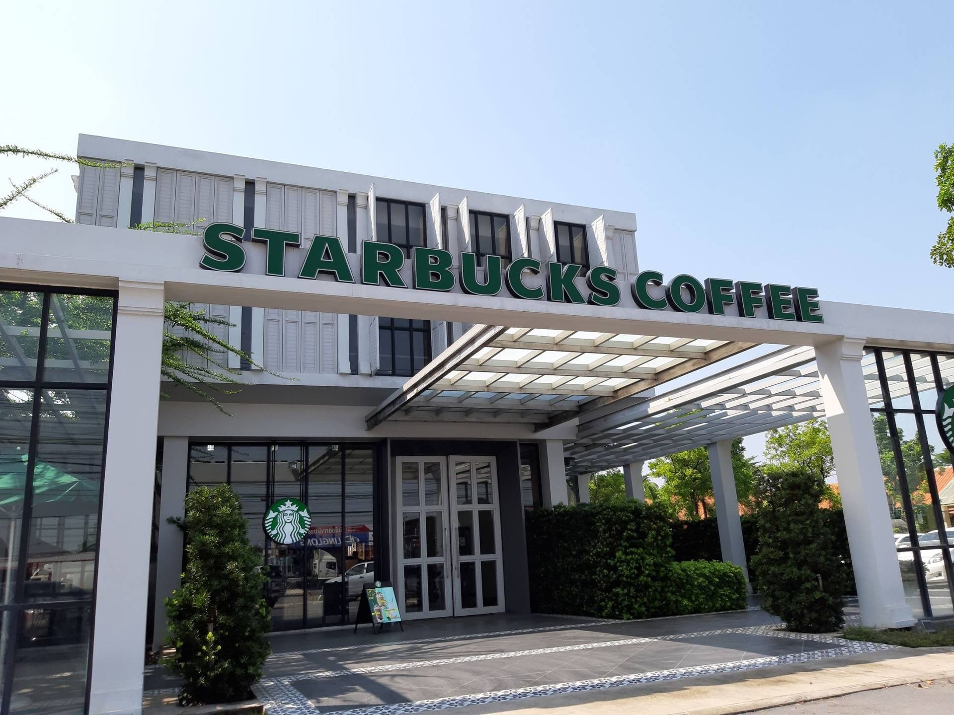 รีวิว Starbucks บ้านใหญ่ วังน้อย - ร้านสวยนั่งสบายเหมาะกับการแวะ