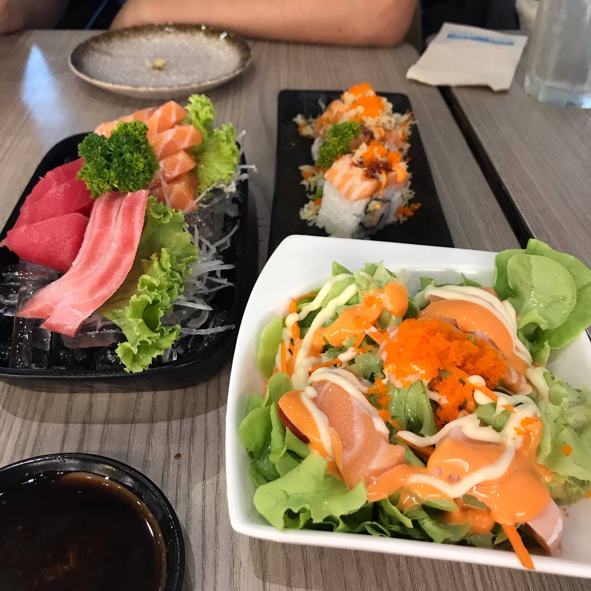 รีวิว Blue Ocean Sushi เทพารักษ์