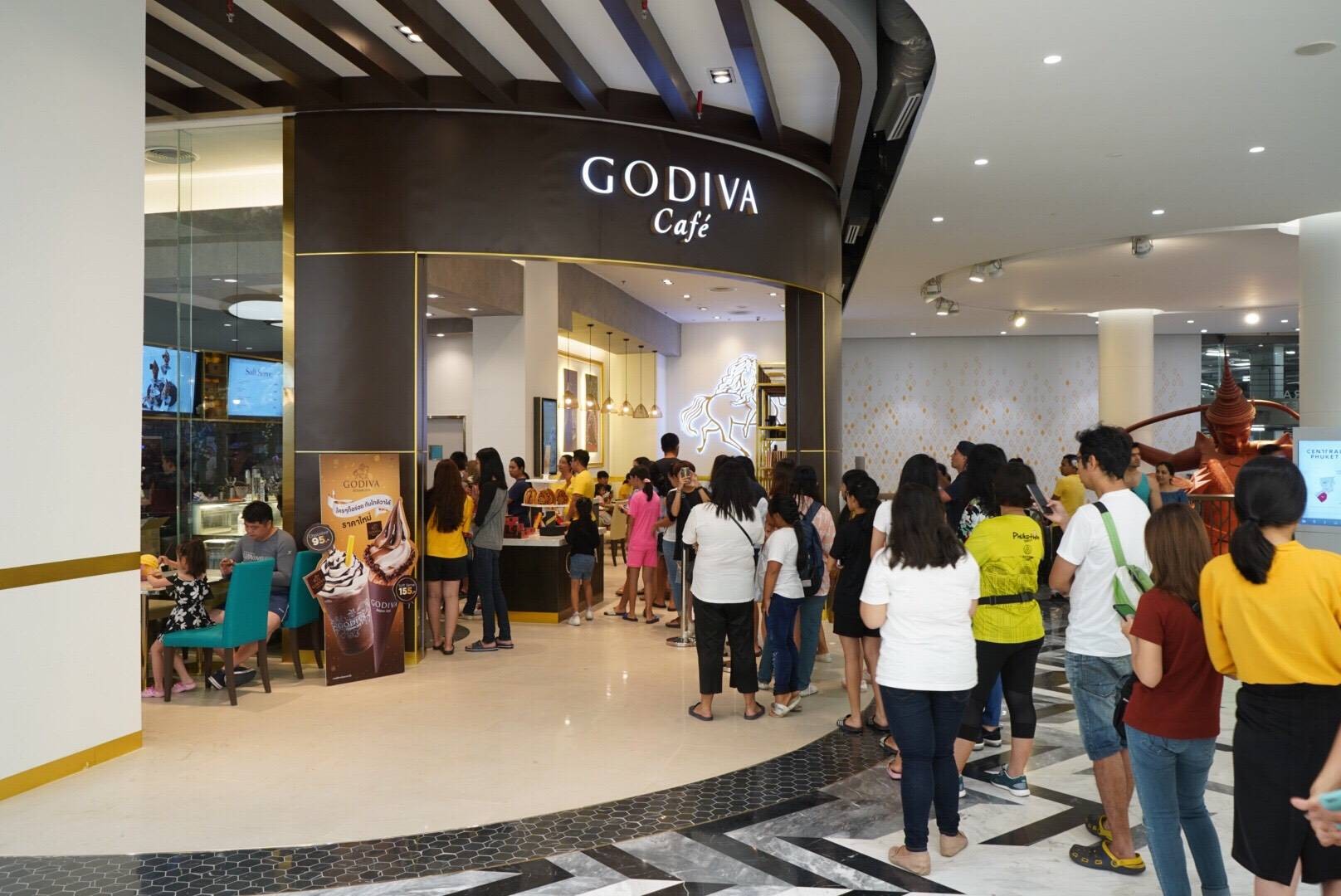 ร ว ว Godiva Central Phuket ร านช อกโกแลตช อด ง มาเป ดแล ว ท