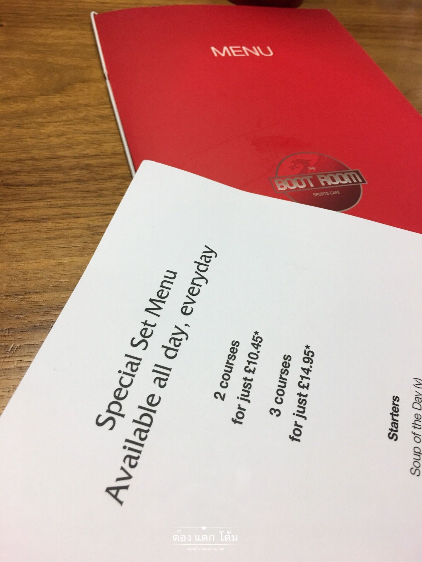 รีวิว The Boot Room Sports Cafe - เยือนถิ่น Anfield เอาใจแฟนหงษ์