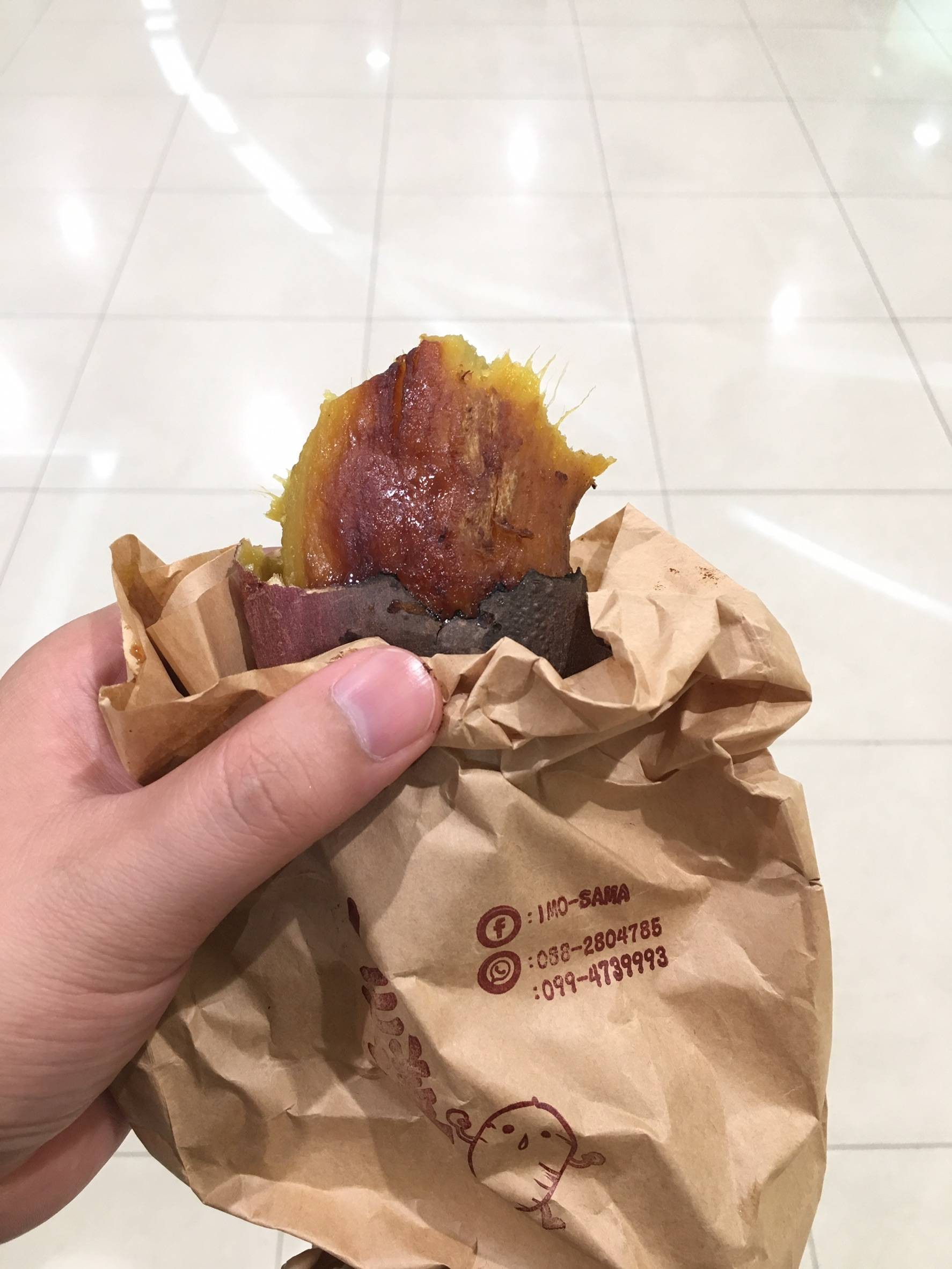 รีวิว มันหวานญี่ปุ่นเผา Imo Sama - แวะมาทานซ้ำ ที่พาราไดซ์พาร์ค