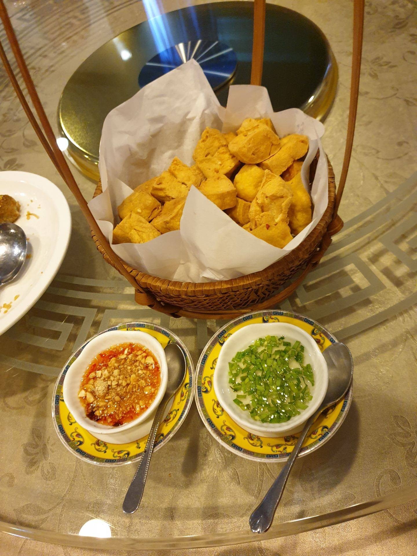 เต้าหู้ทอด ร้าน Siang Ping Loh Chinese Restaurant โรงแรมแกรนด์ ไชน่า ...