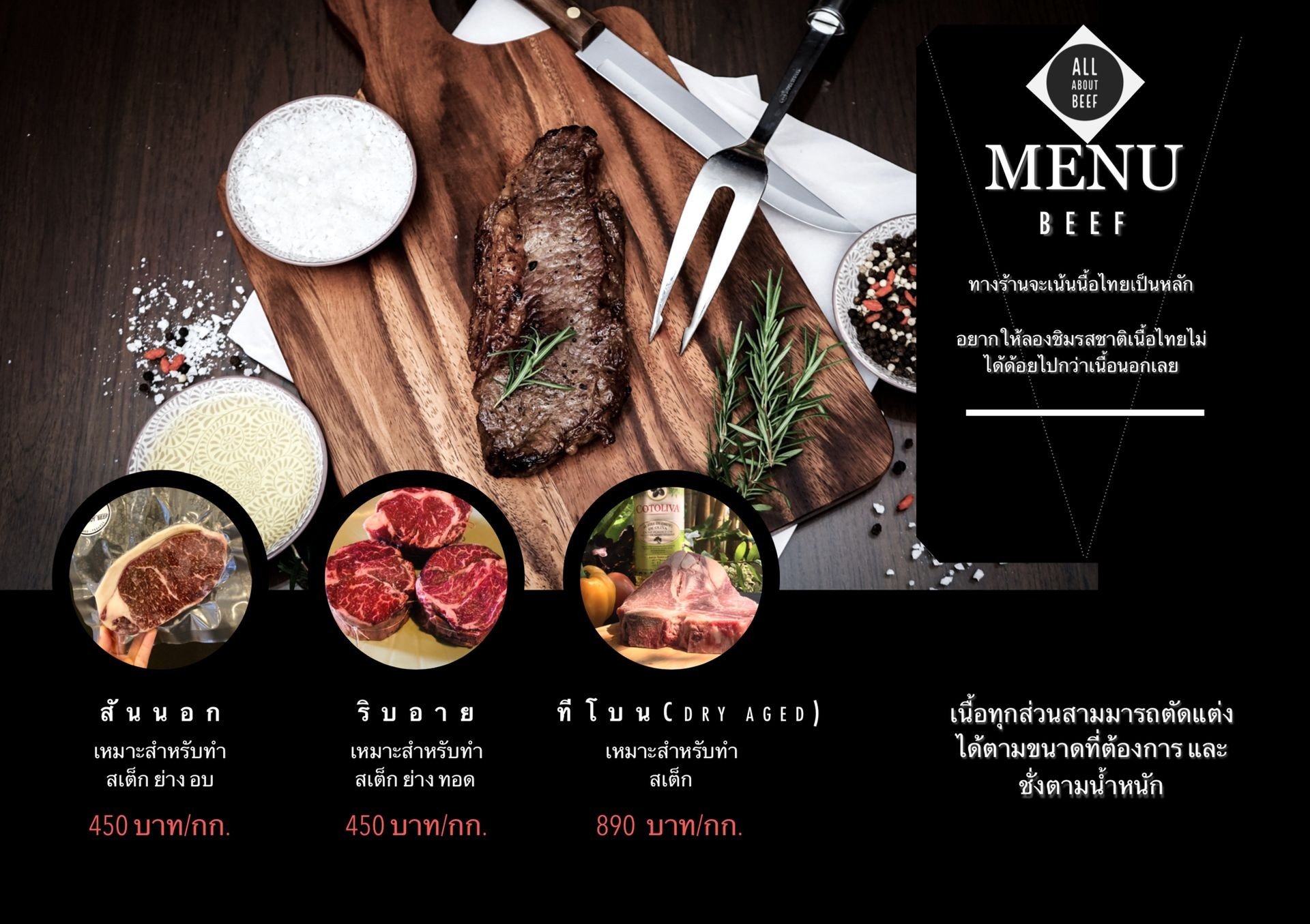 ร้าน All About Beef | รีวิวร้านอาหาร