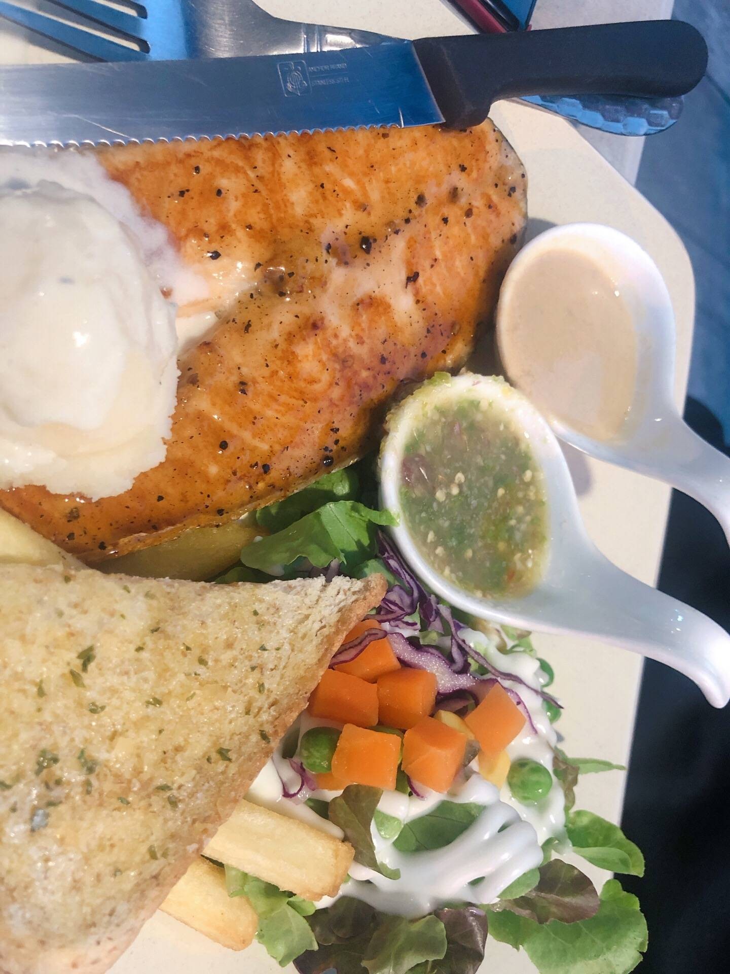 รีวิว Popeye Steak - - สเต็กซอสซีฟู๊ด รสนุ่ม ราคาประหยัด