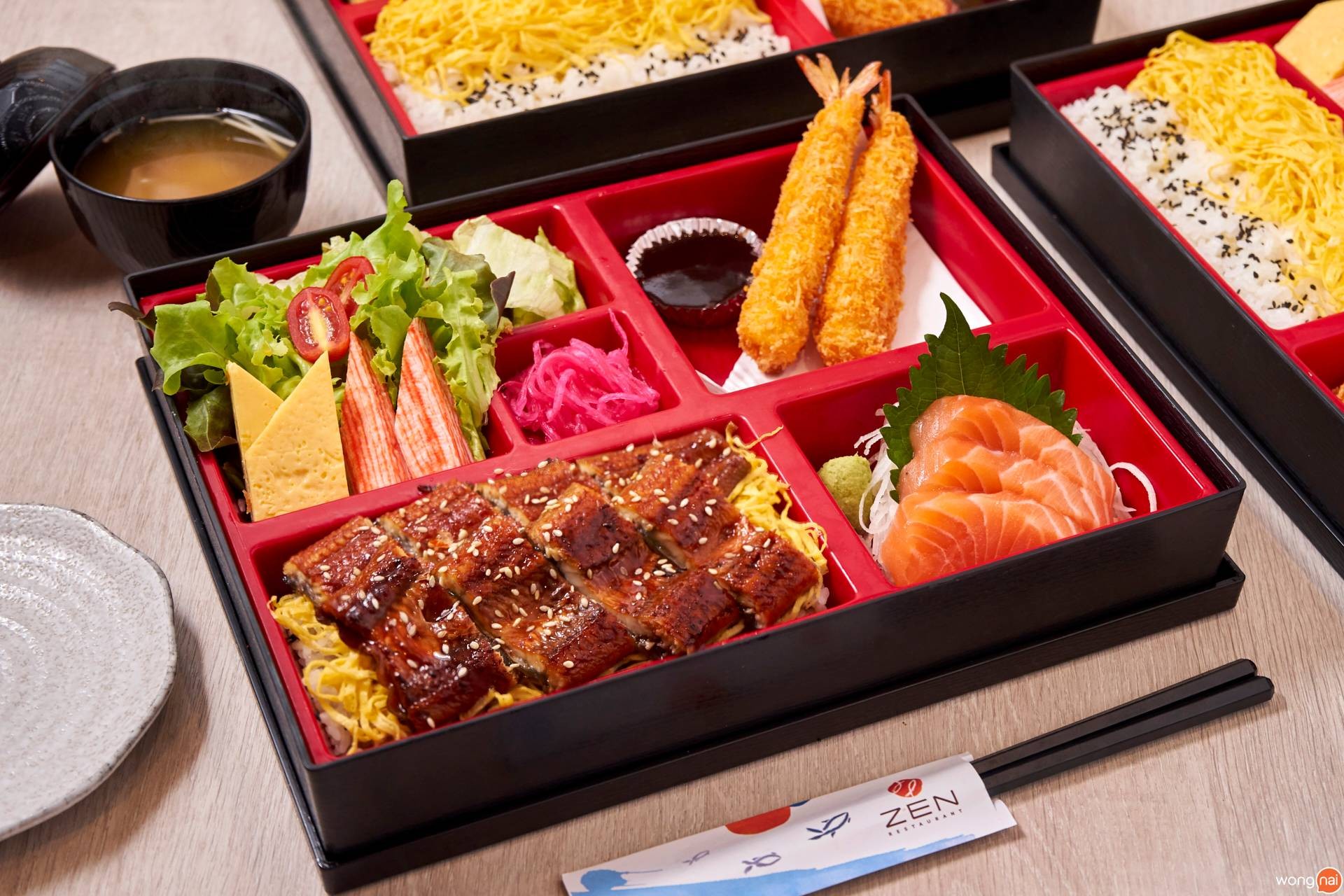 ข้าวกล่อง EDO BENTO จุใจ เครื่องอัดแน่น เริ่ม 180 บาท! @ZEN