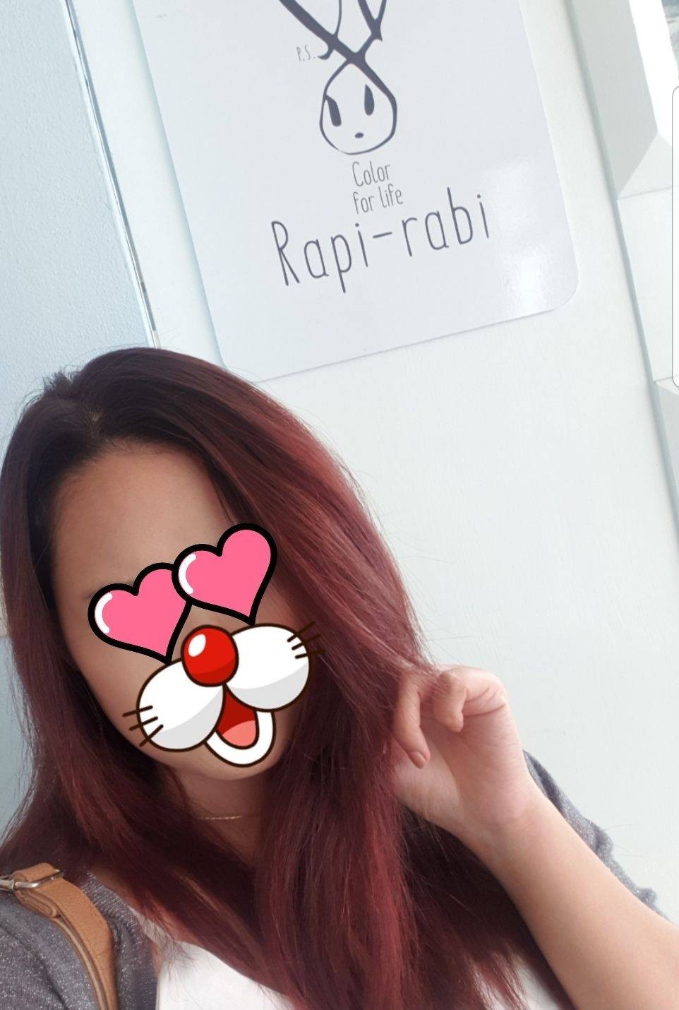 รีวิว Rapi-rabi hair salon - บริการดี ทำสีสวยงาม ผมไม่เสีย