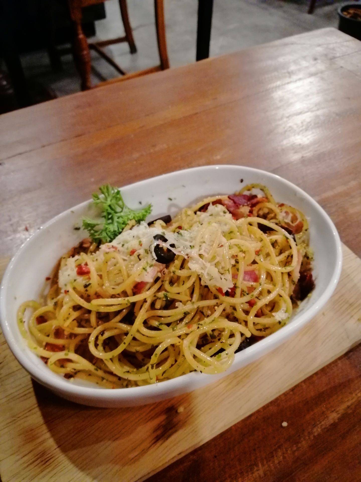 Spaghetti Fat Belly ร้าน Fat Belly - Wongnai