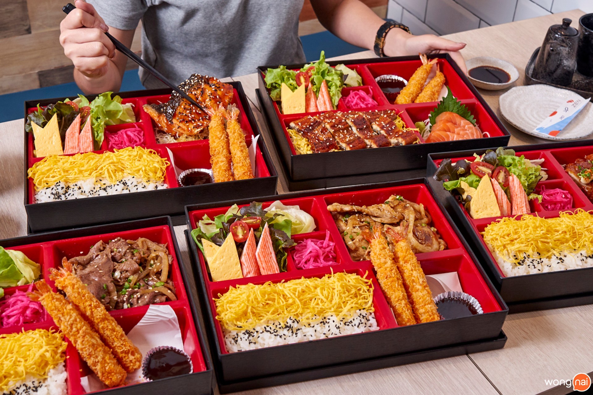 ข้าวกล่อง EDO BENTO จุใจ เครื่องอัดแน่น เริ่ม 180 บาท! @ZEN