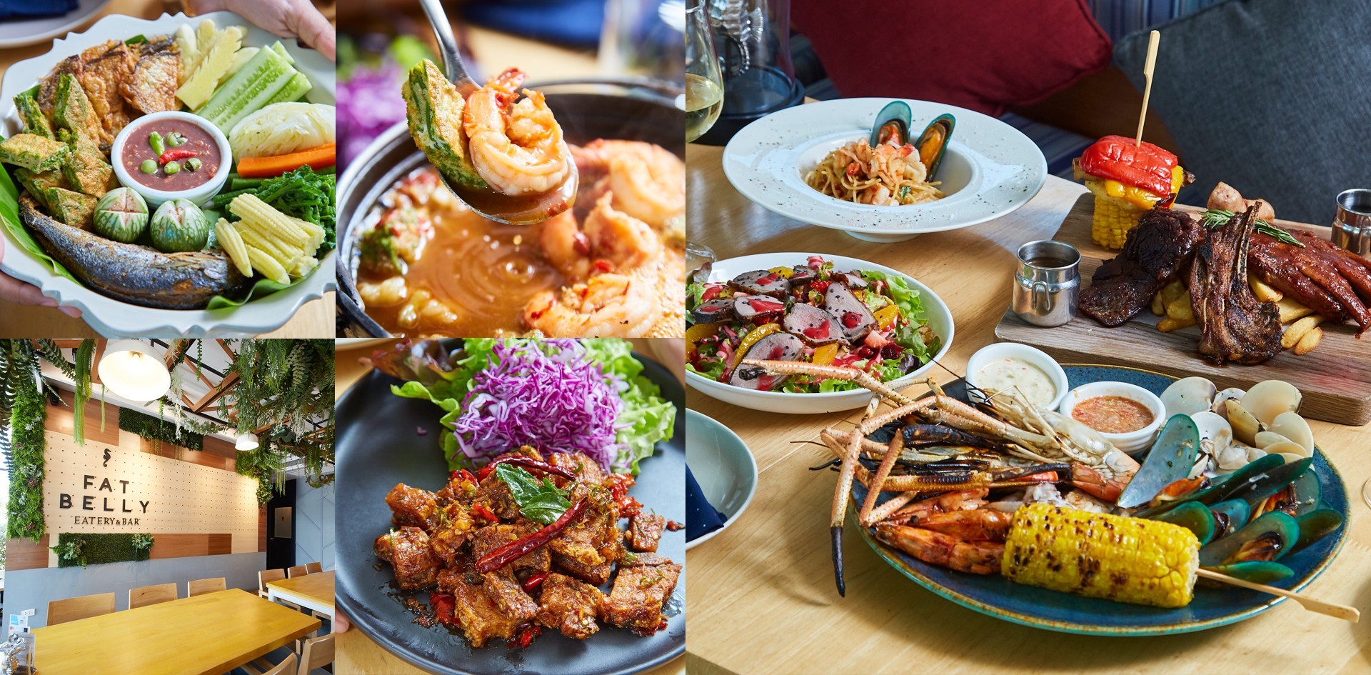 Fat Belly ร้านอาหารพัทยา ลิ้มรสอาหารหลากสไตล์ในบรรยากาศกันเอง! - Wongnai