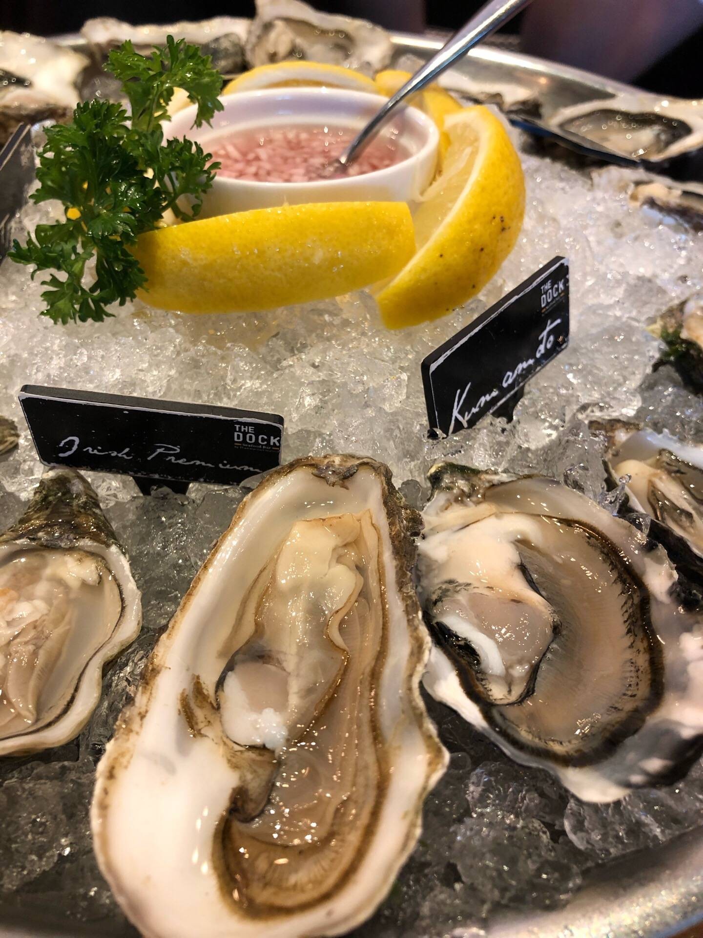รีวิว The Dock Seafood Bar ทองหล่อ - Super fresh seafoods
