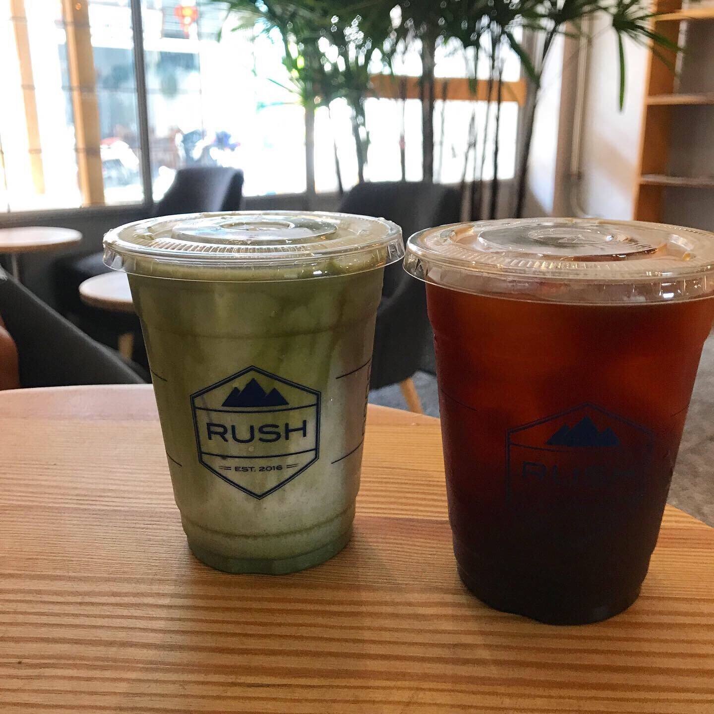 รีวิว Rush Coffee Rommani - คาเฟ่นั่งชิล เครื่องดื่มอร่อย