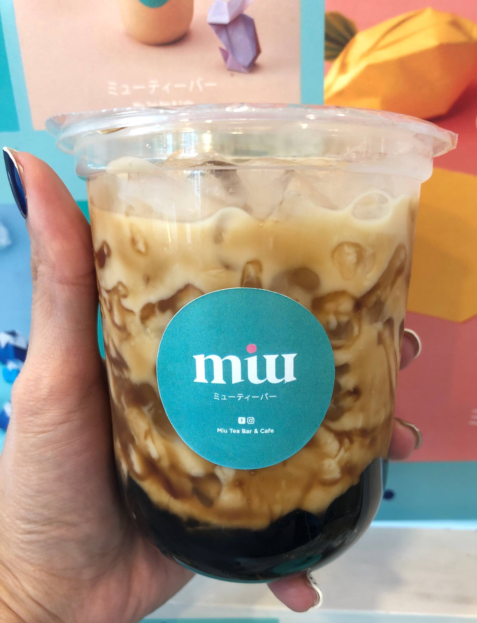 รีวิว Miu Tea Bar & Cafe - ชอบบราวชูก้าชานมมาก หอม ไข่มุกนุ่ม - Wongnai
