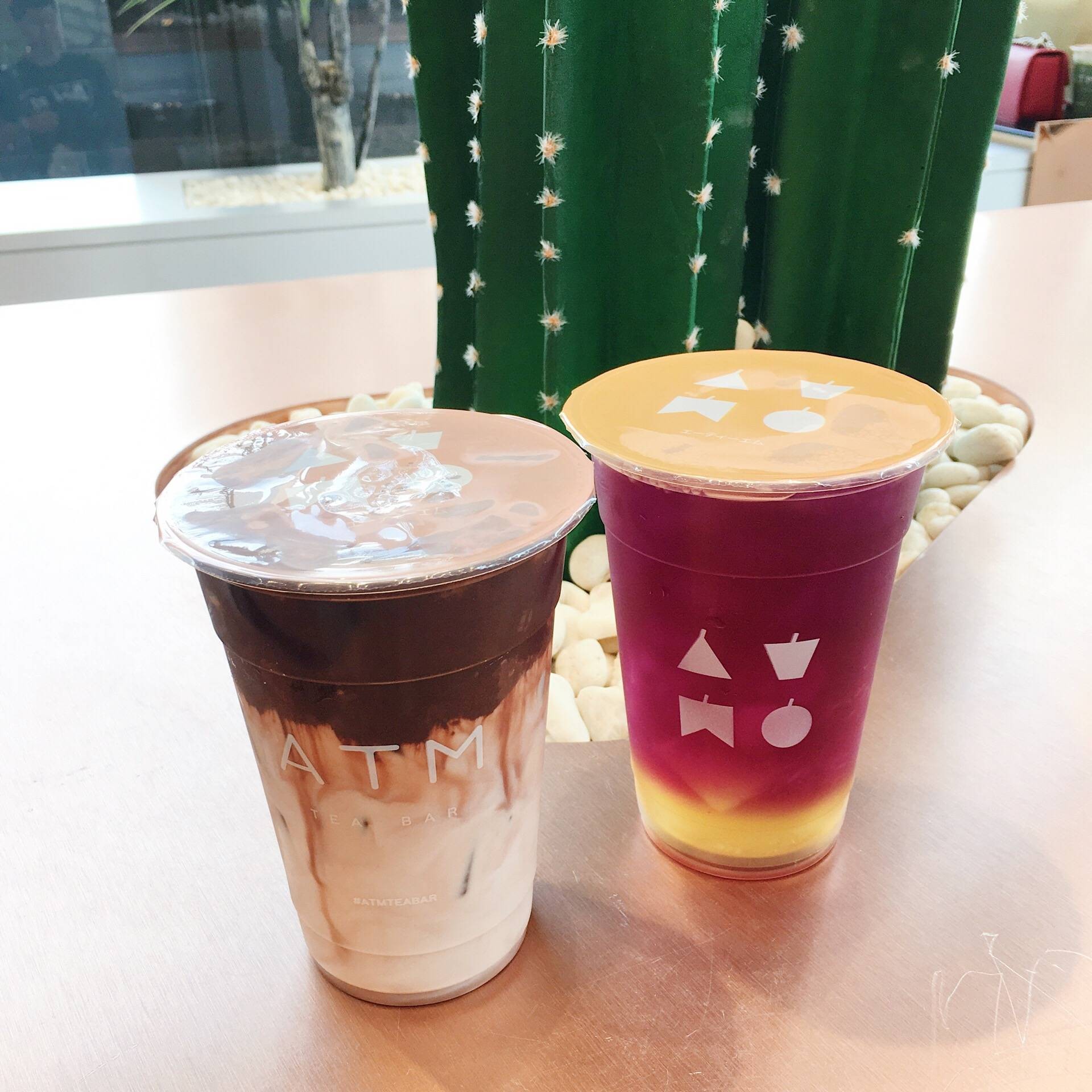 รีวิว ATM Tea Bar ไอคอนสยาม - ชานมร้านโปรด🥰 - Wongnai