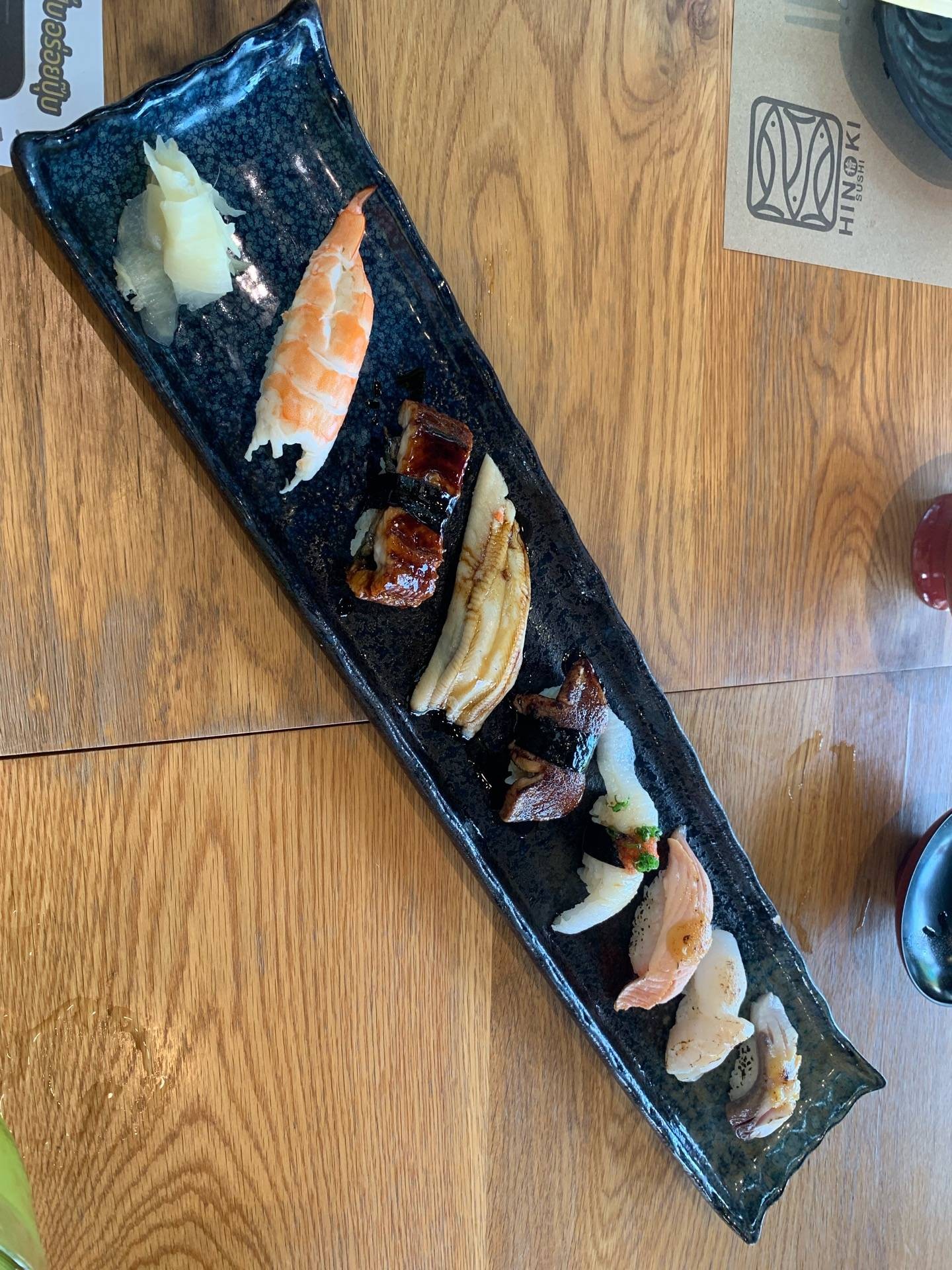 รีวิว ฮิโนกิ ซูชิ Hinoki Sushi (นาคนิวาส) - อาหารญี่ปุ่น รสชาติดี