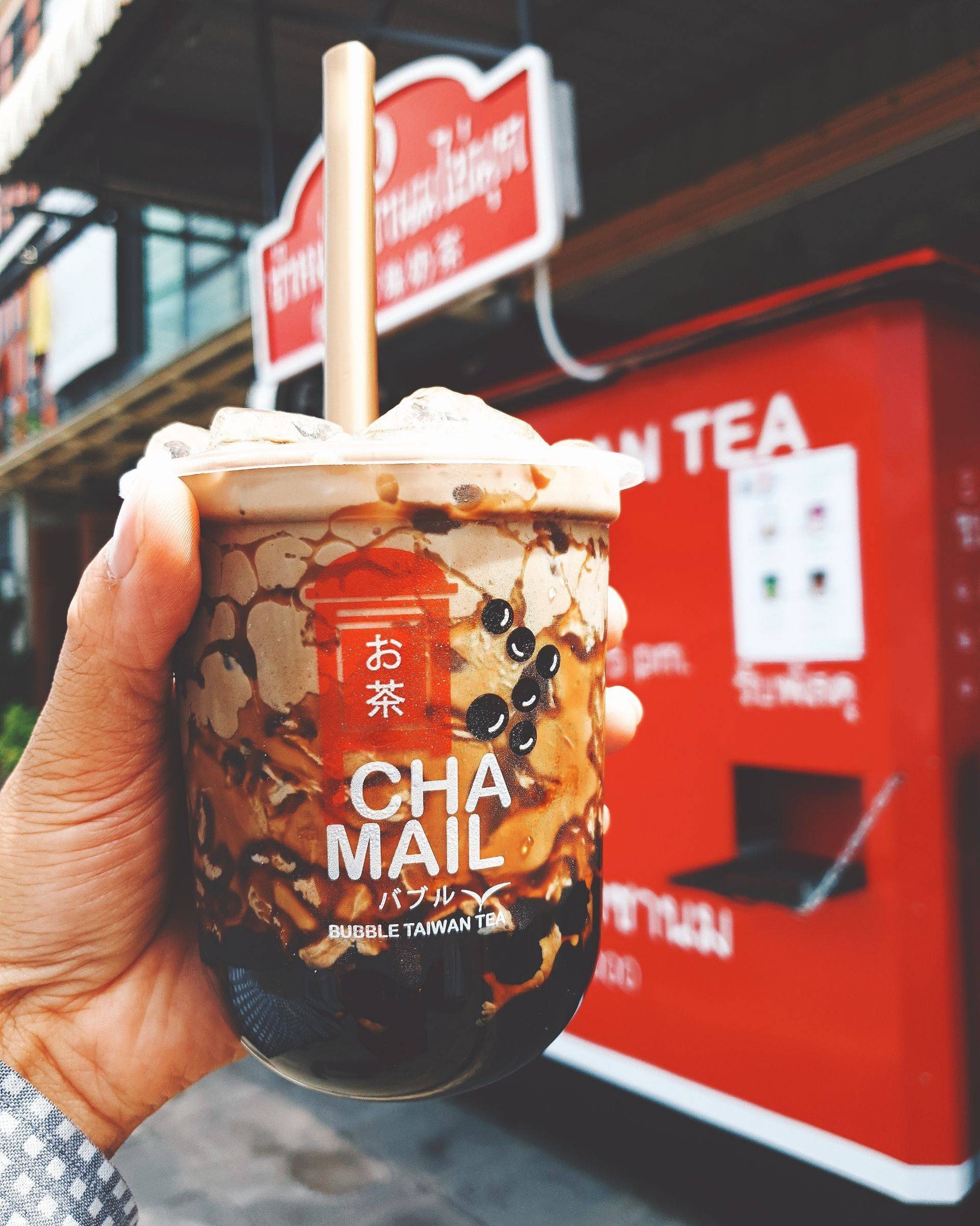 รีวิว CHAMAIL TAIWAN TEA มหาชัย - เมนูนี้ หอมชามากๆ ครับ ไข่มุกร้อนระอุ ...