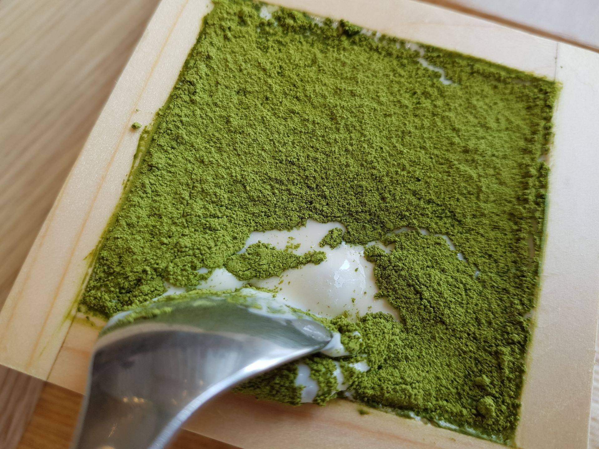 Matcha-Tonyu Cream Cheese Parfet ร้าน UMENOHANA เมกา บางนา - Wongnai