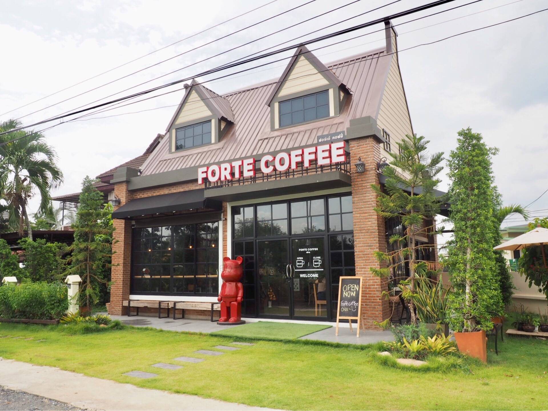 รีวิว Forte Coffee - ฟอร์เต้ คอฟฟี่ เชียงใหม่ - ร้านกาแฟน่านั่งอีกร้าน ...