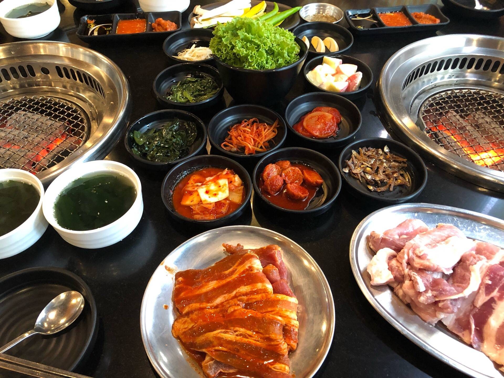 รีวิว Hongdae BBQ Buffet Siam Square One - บุฟเฟ่ต์ปิ้งย่างที่ดีย์งาม ...