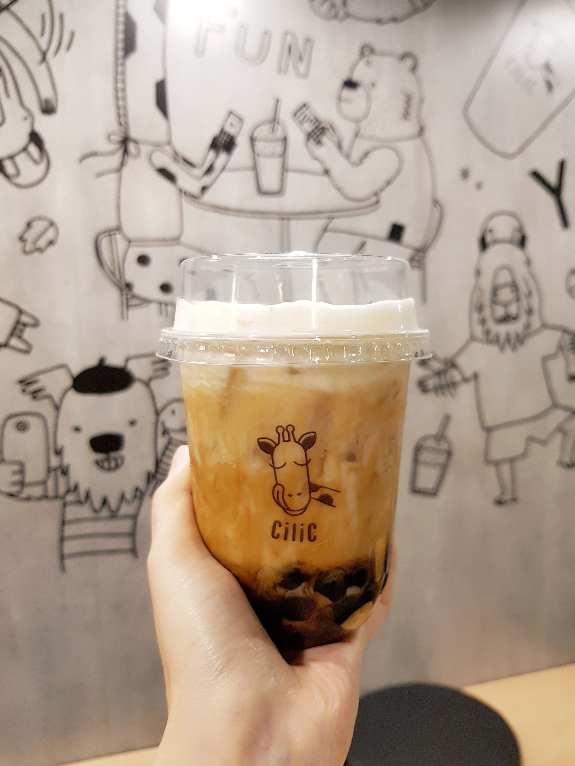 รีวิว CiliC Tea - premium bubble & cream cheese tea อาคารจามจุรีสแควร์ ...