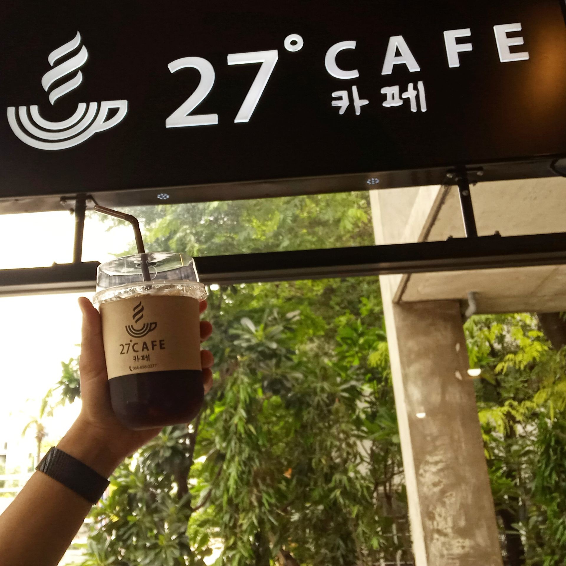 รีวิว 27° Cafe - กาแฟอร่อยมาก ถึงแม้จะเป็นร้านเล็กๆ