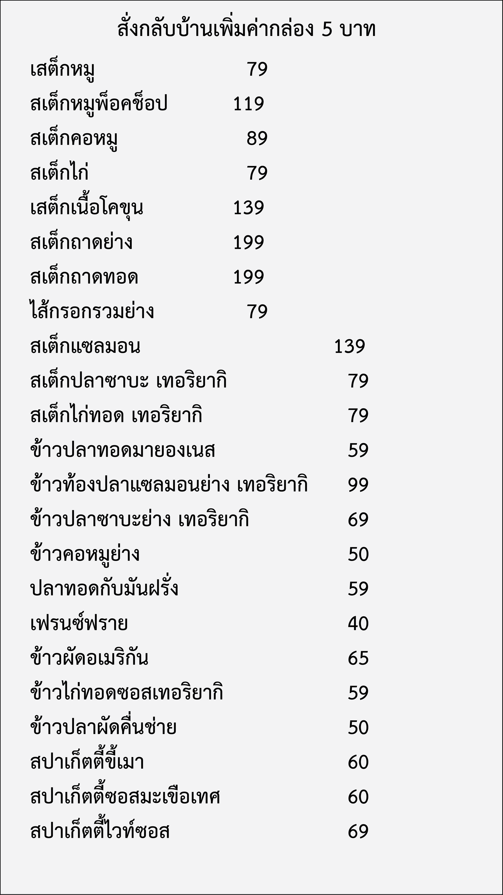 ร้าน ร้านสเต็กNK23ตลาดเทพเจริญ | รีวิวร้านอาหาร