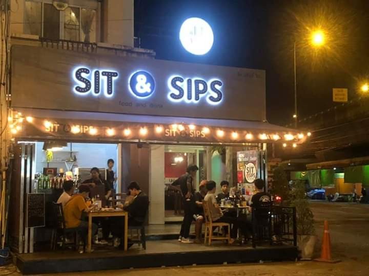 [รีวิว] ร้าน Sit&sips food&drink | เมนูแนะนำ รูปภาพ ราคา