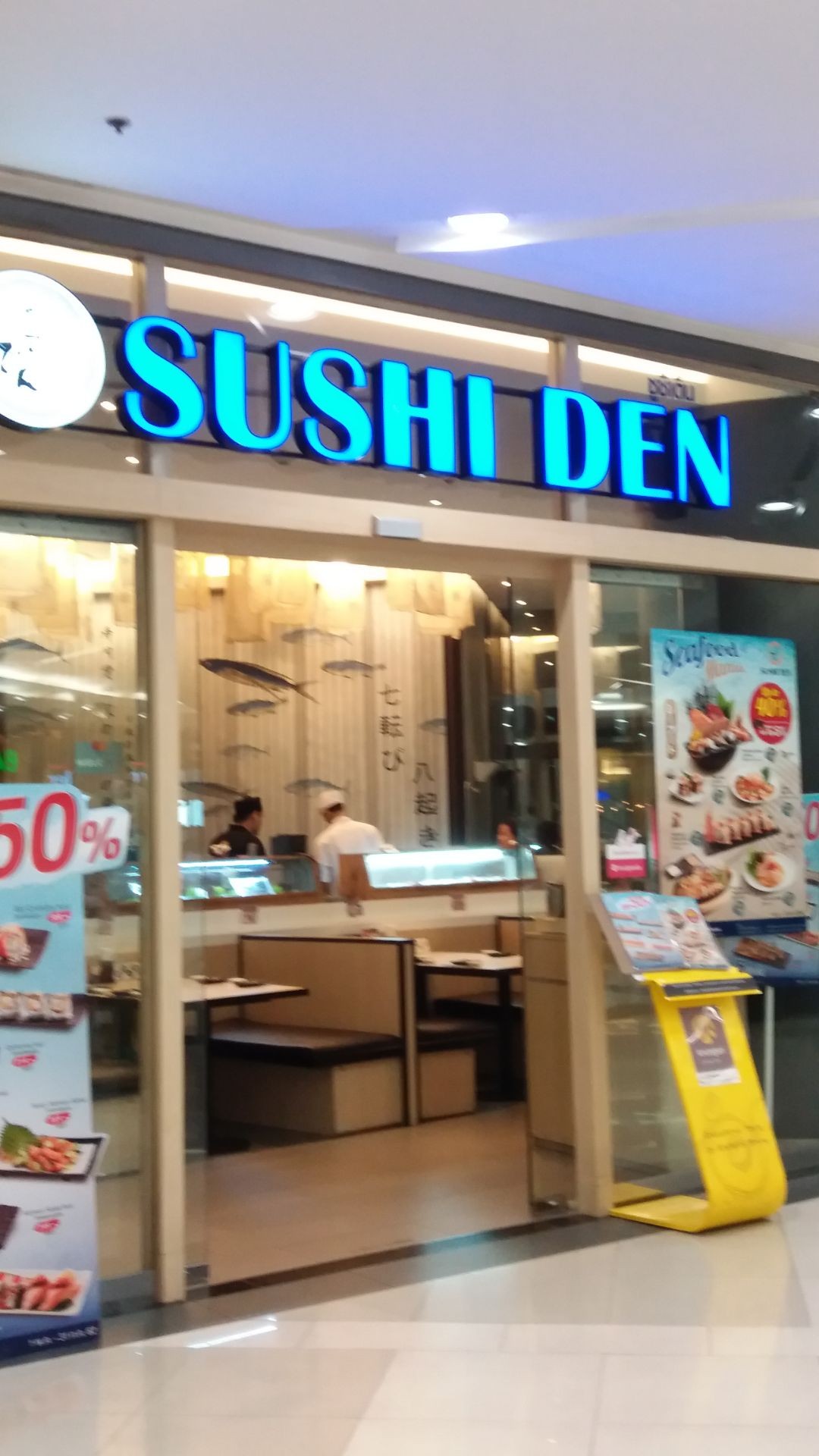 รีวิว Sushi Den Central Plaza แจ้งวัฒนะ - อาหารญี่ปุ่นแบบพีเมี่ยม