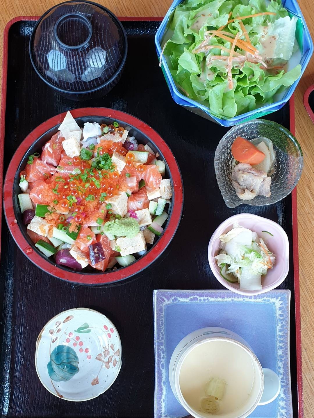 รีวิว iKi Japanese Style Dining - Lunch Set ไม่แพง แต่ตอนเที่ยงคนเยอะ ...